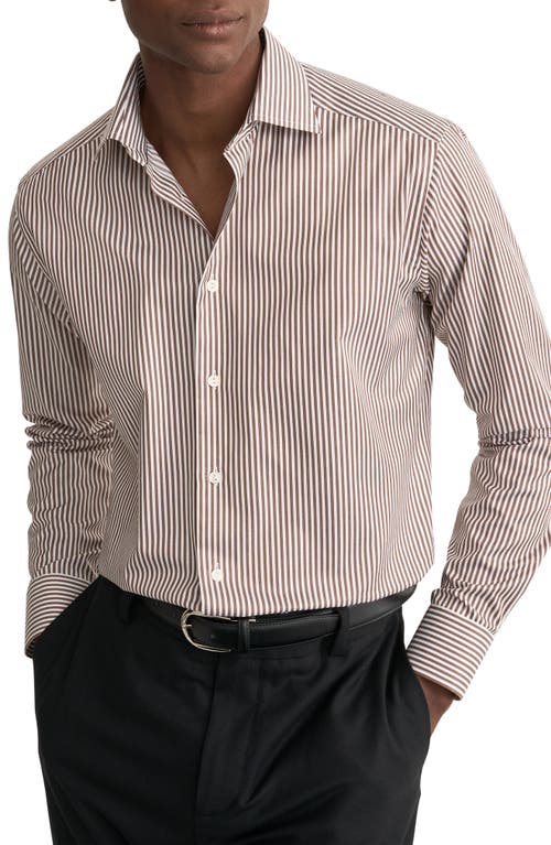 ETON slim fit bengal stripe dress shirt
